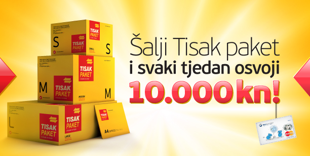 Tisak nagradna igra 2015 - osvojite 10.000kn svaki tjedan!